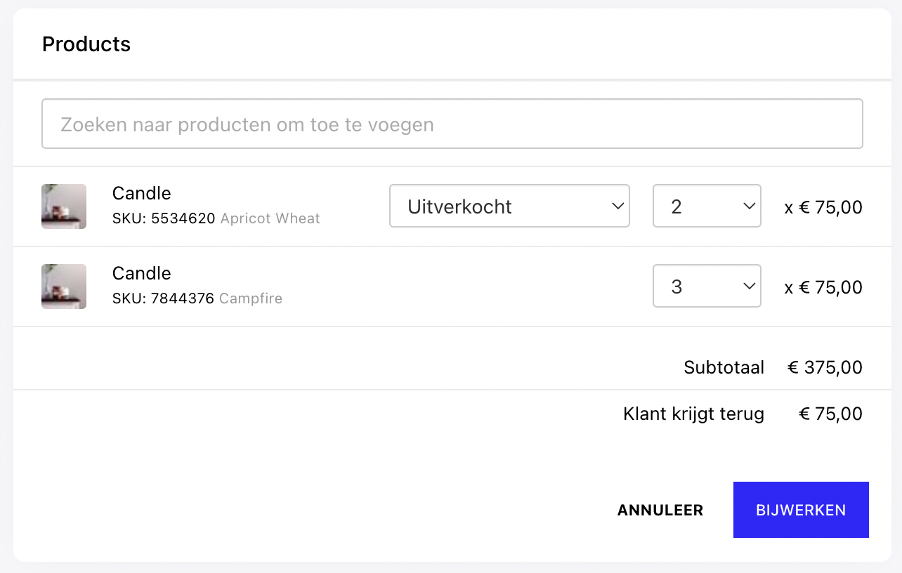 Hoe kan ik een bestelling aanpassen? – Help Center